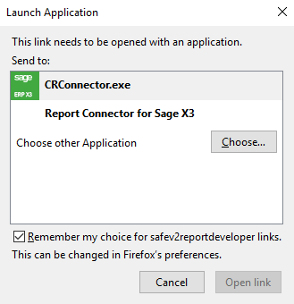 Modifying the report